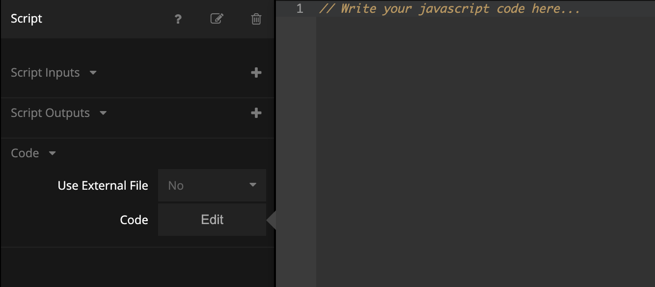 Javascript Noodl